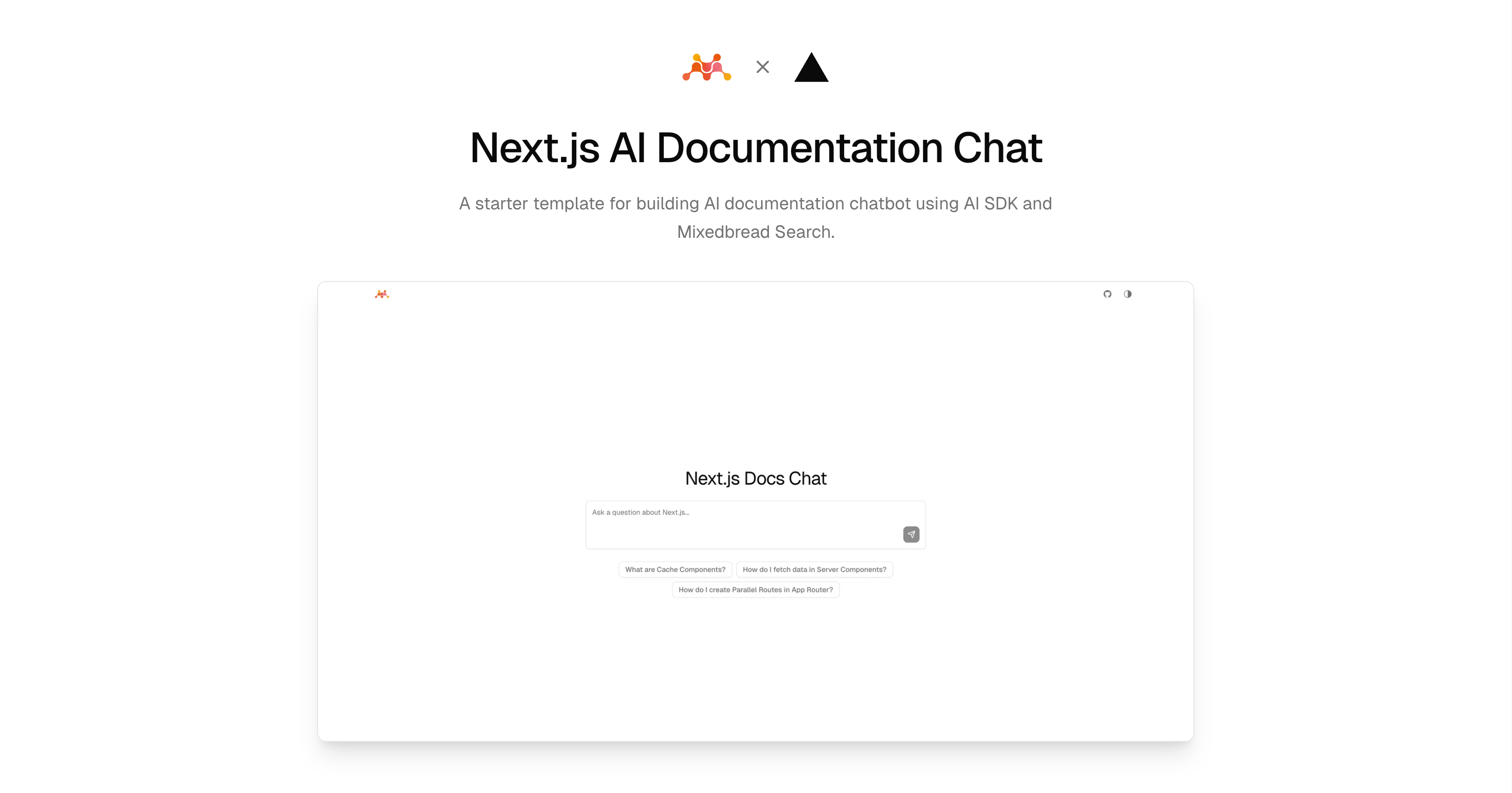 Next.js AI Documentation Chat